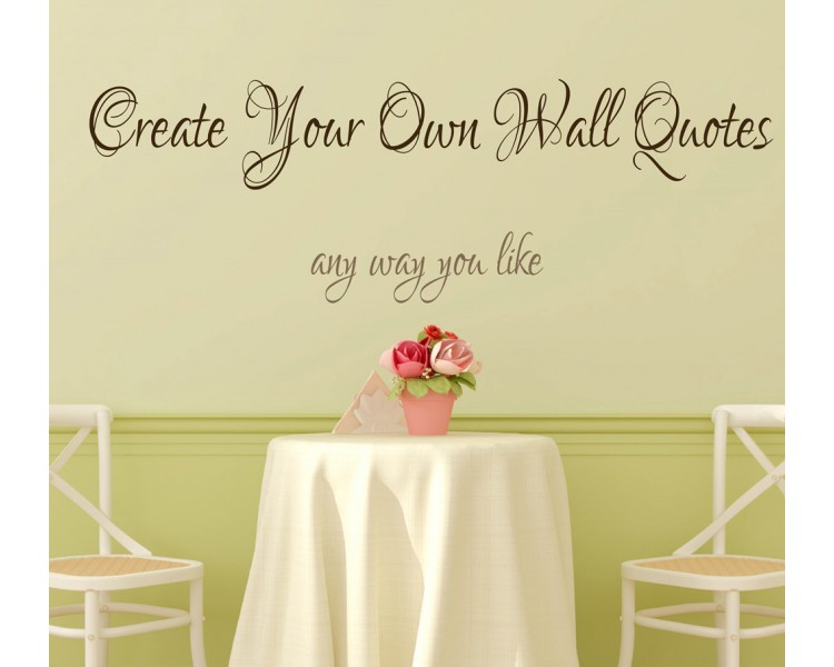 Design Your Own Wall Decor at Amanda Gregory blog